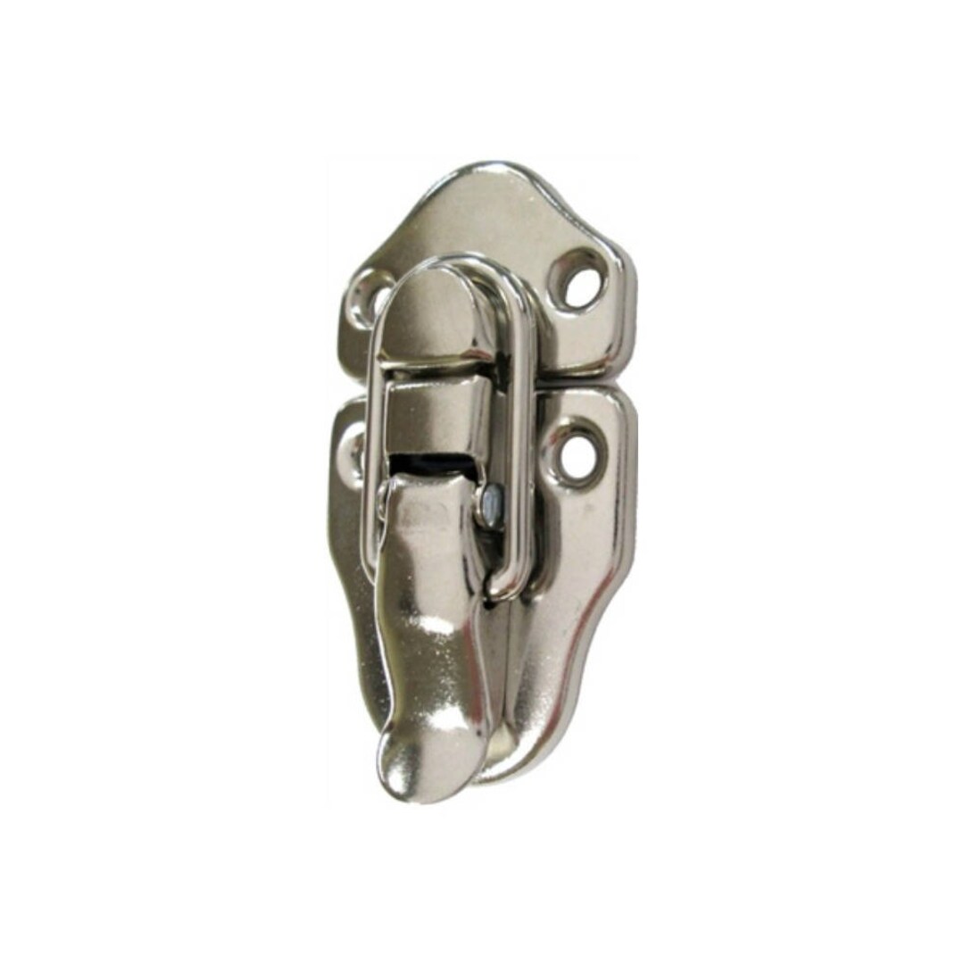 Trunk Latch Small Flush Mount Trunk Drawbolt Latch Nickel Plated ...