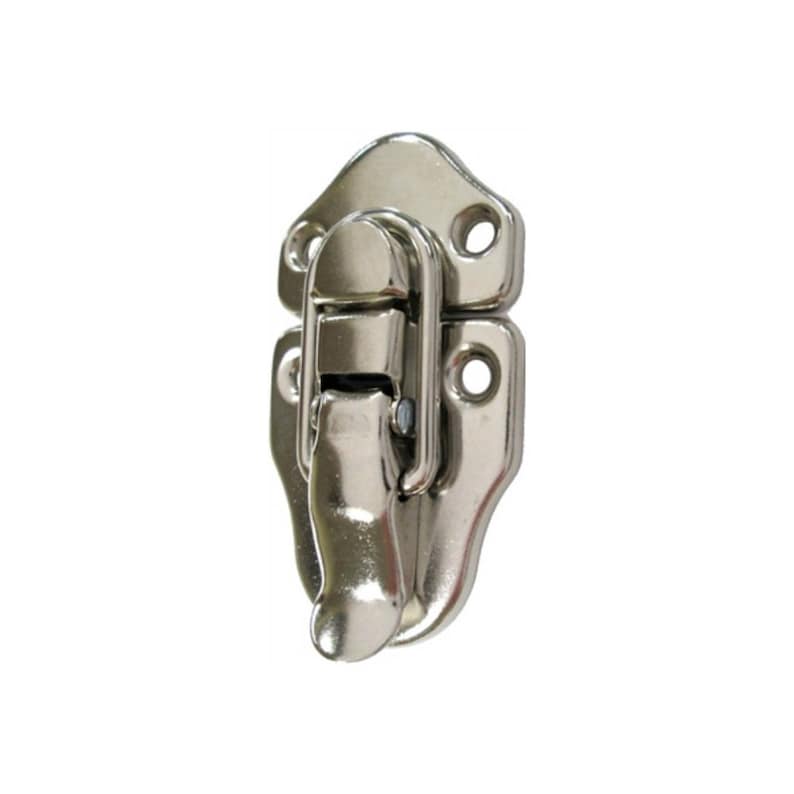 Trunk Latch - Small Flush Mount Trunk Drawbolt Latch - Nickel Plated ...