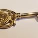 Key Polished Cast Brass Ornate Fancy KEY for Your Vintage - Etsy