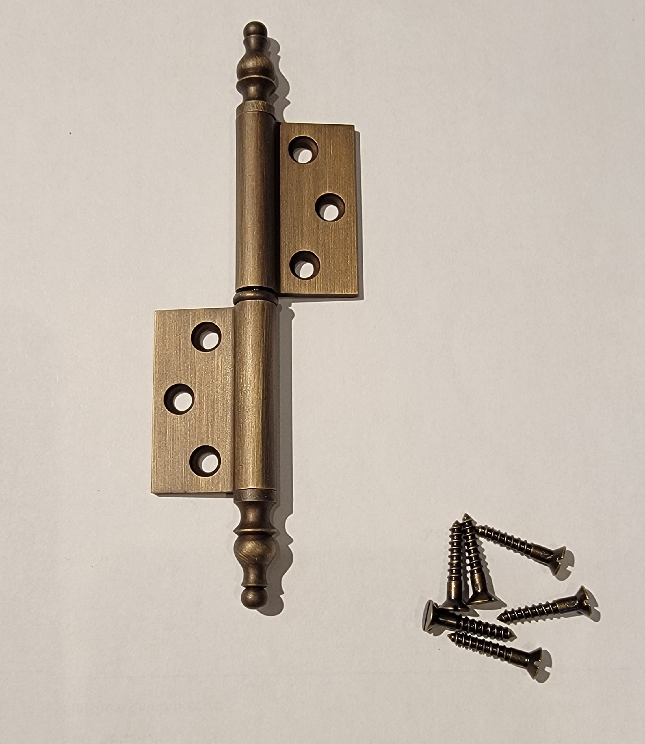 Flag Hinges With Steeple Tips for Armoires Wardrobes Clock Case and Cabinet Doors. Swaged. Comes in Three Finishes Etsy UK