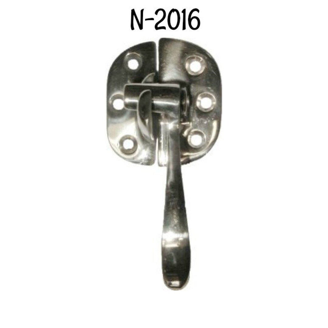 Ice Box Latch -right Hand Nickel Plated Cast Brass Icebox Latch ...