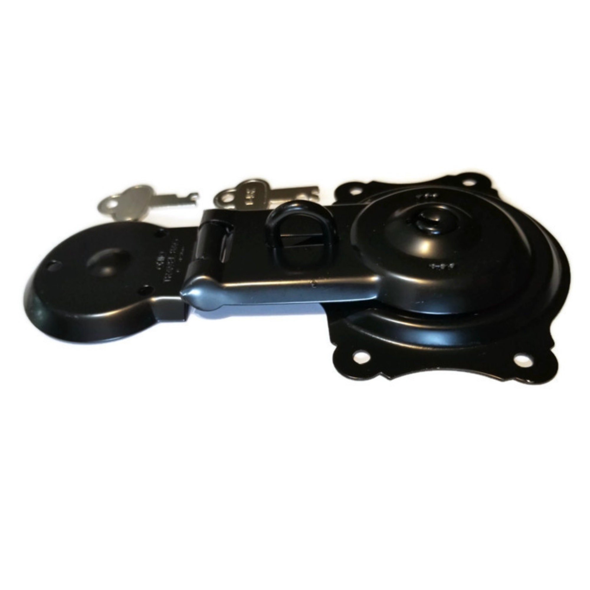 Trunk Lock - Black Powder Coated Flush Mount Trunk Lock With Keys - Etsy