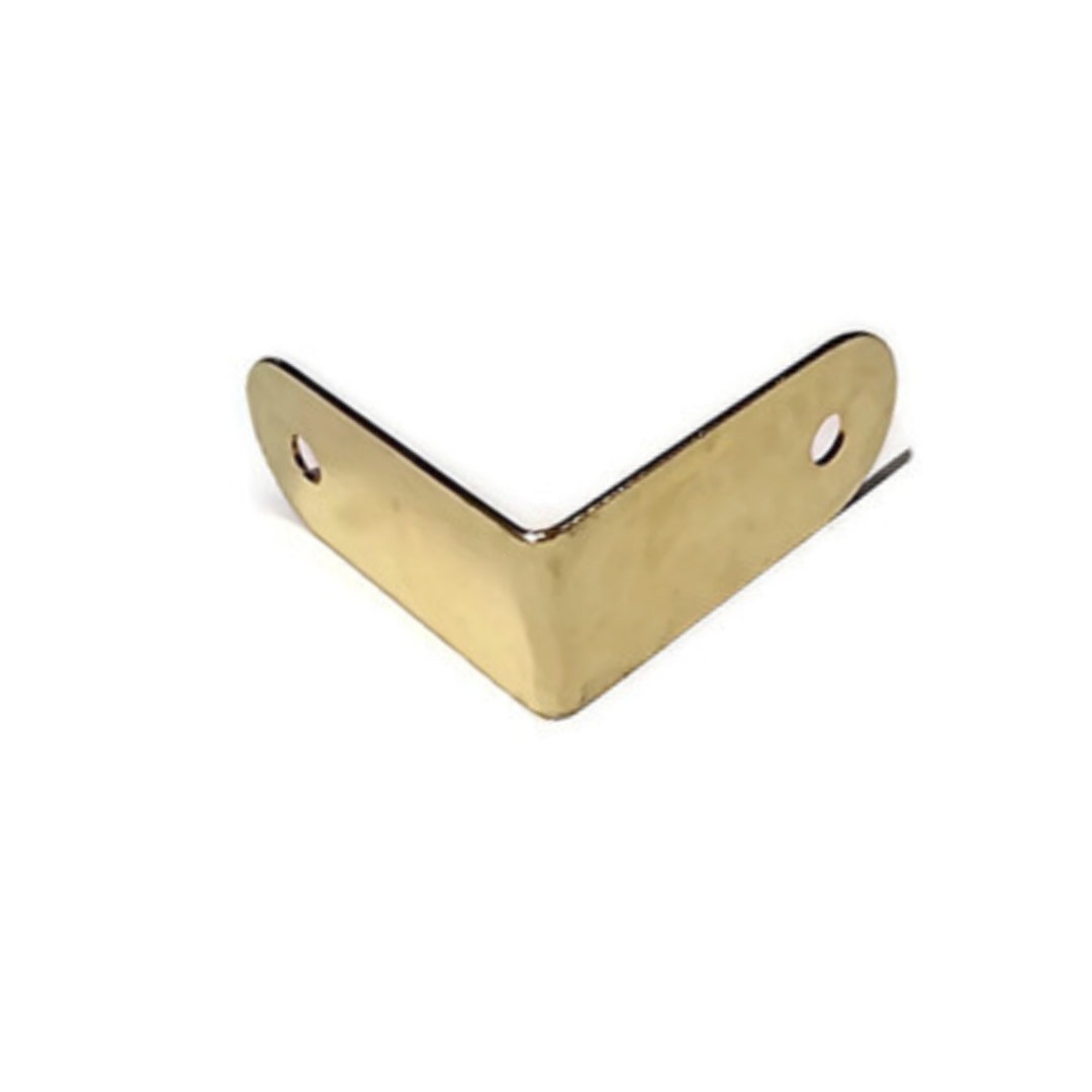 Trunk Edge Clamp - Bright Brass Plated Stamped Steel TRUNK KNEE CLAMP ...