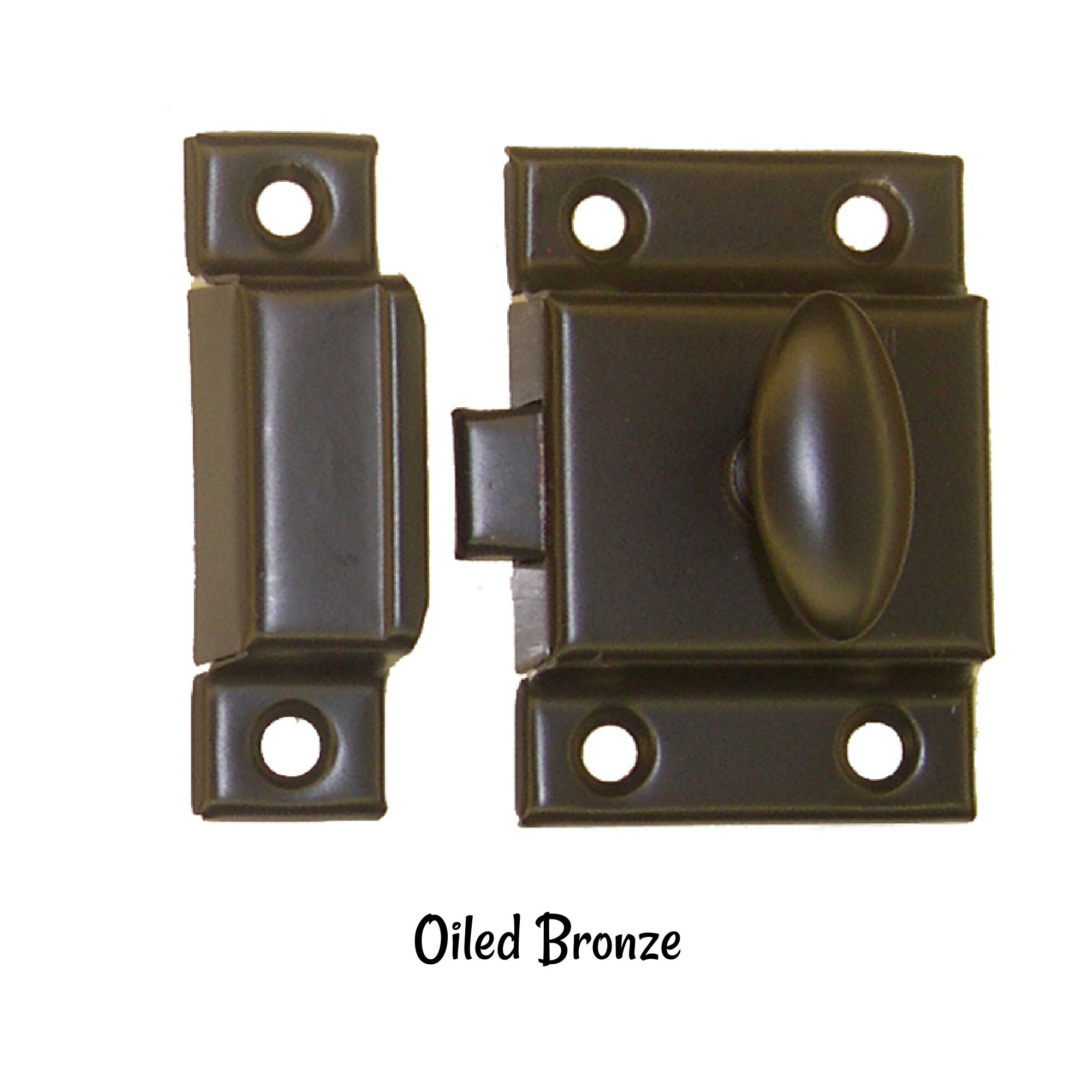 2-1/4" Stamped Steel Latch Flush Mount Furniture Cabinet LATCH Stamped ...