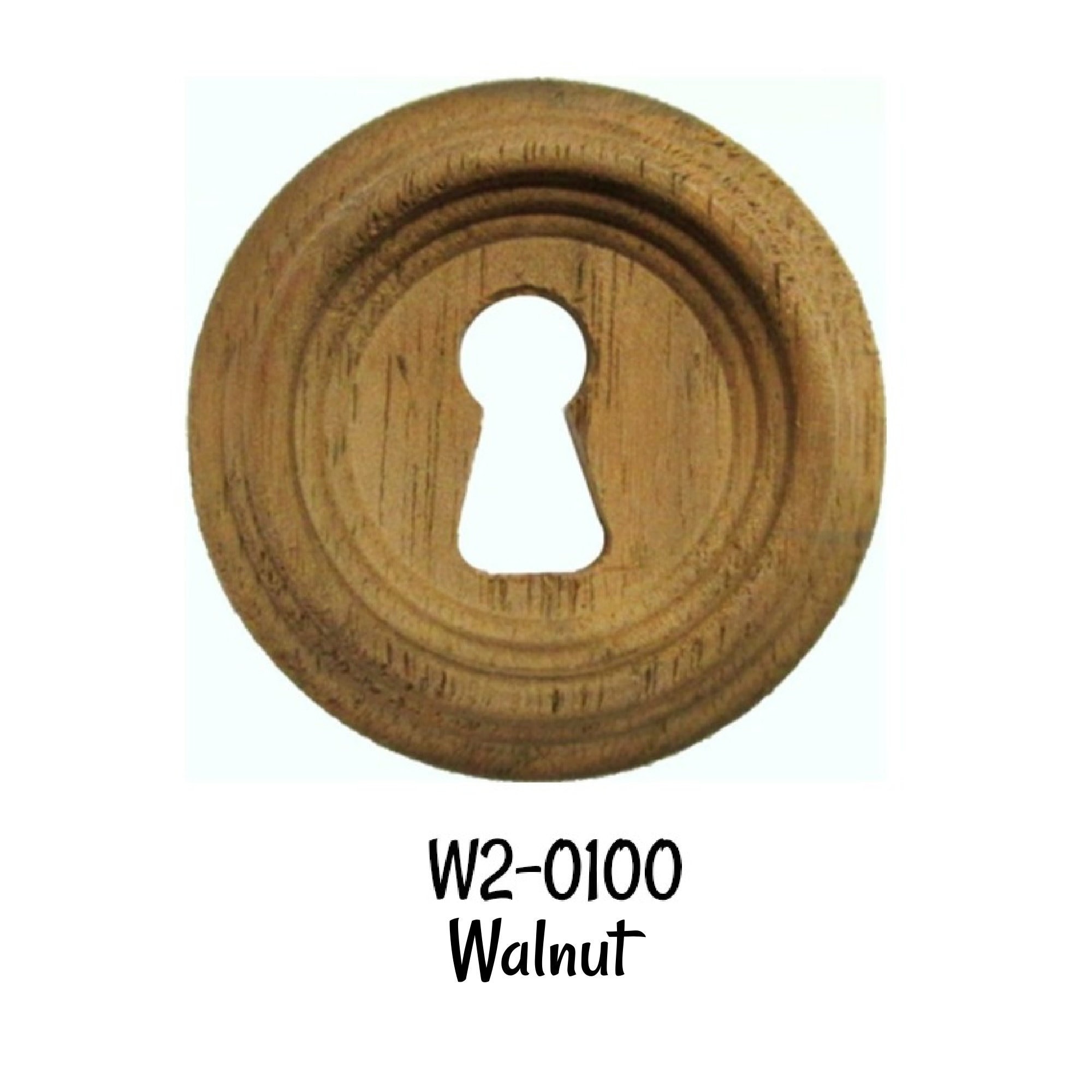 Wooden Key Hole Cover- Victorian Walnut and Oak Beehive Round KEYHOLE ...