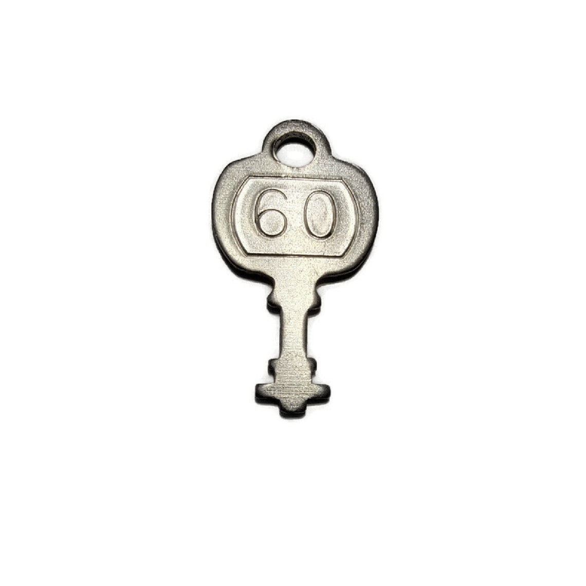 Excelsior 60 Trunk Key - Nickel Plated Steel Replacement Key - Antique ...