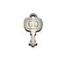Excelsior 60 Trunk Key - Nickel Plated Steel Replacement Key - Antique ...