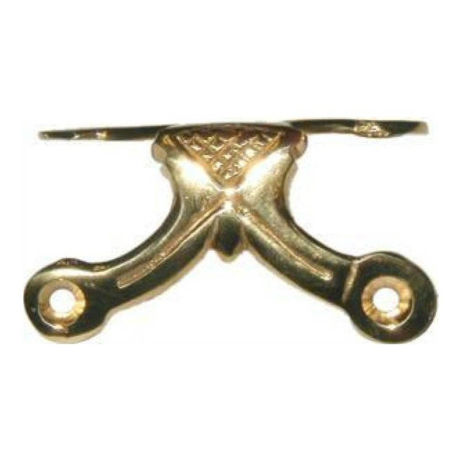 Trunk Edge Clamp Solid Polished Brass TRUNK KNEE CLAMP - Etsy