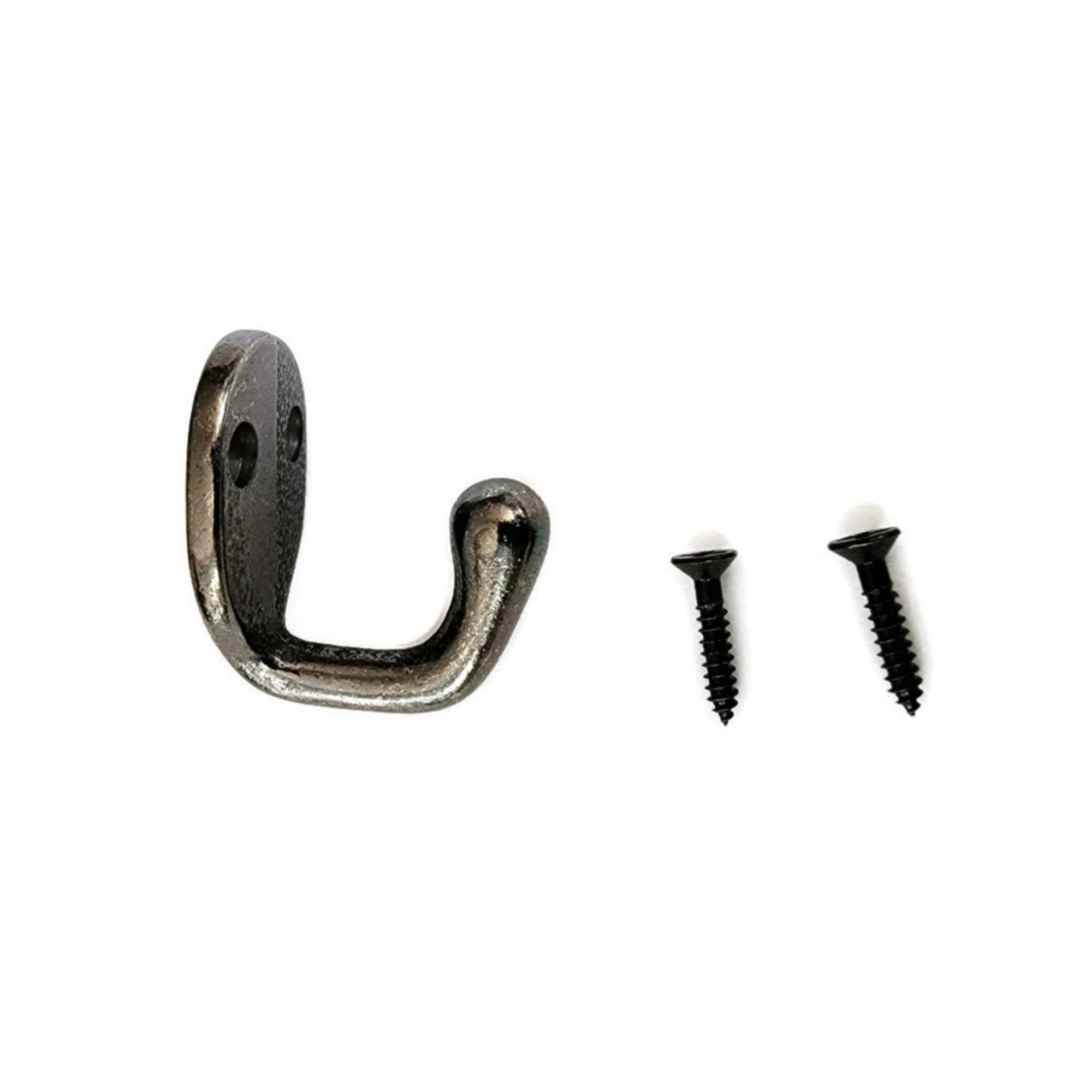 Petite Coat Hook Single Cast Iron Front Mount COAT HOOK - Etsy