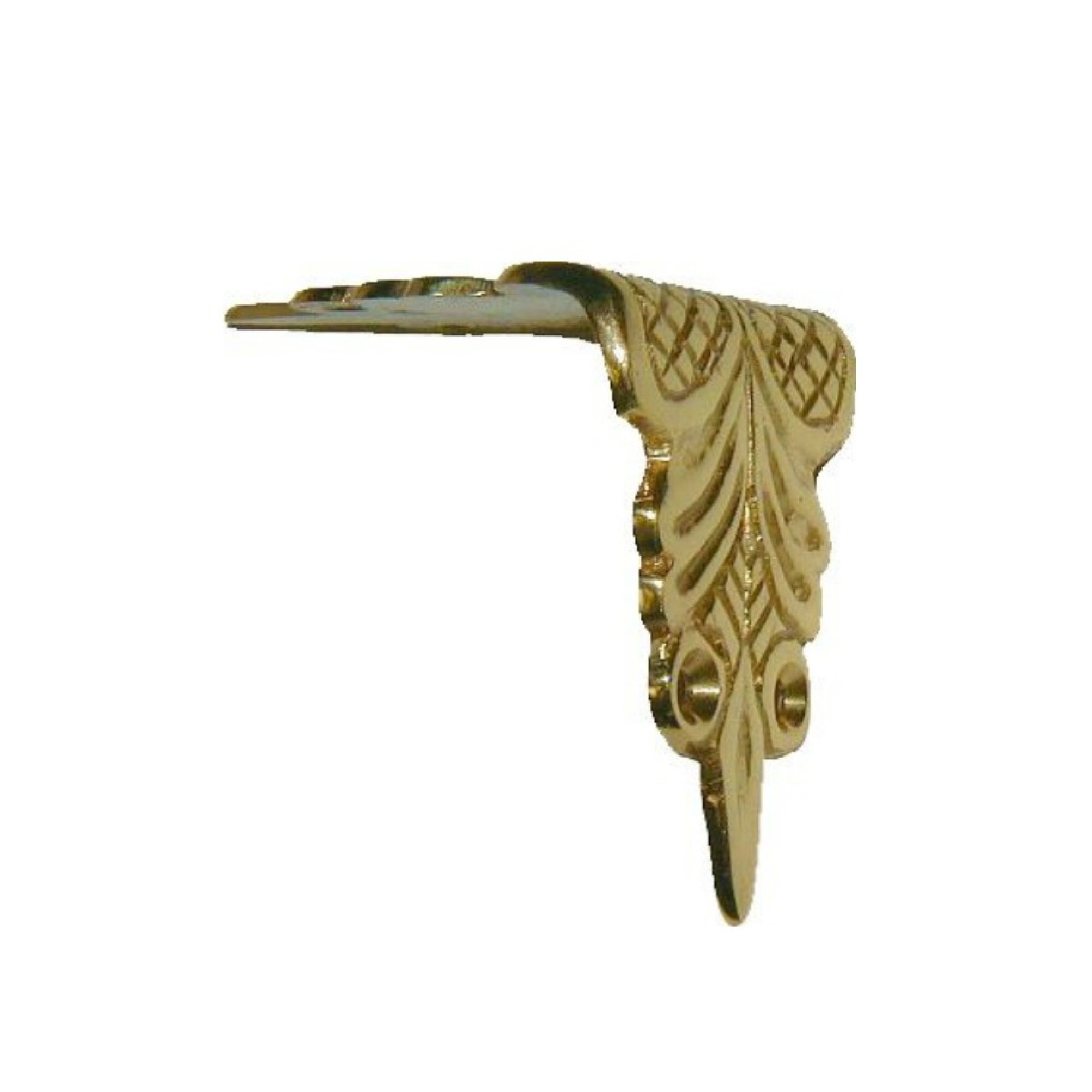 Trunk Edge Clamp Solid Polished Brass TRUNK KNEE CLAMP | Etsy