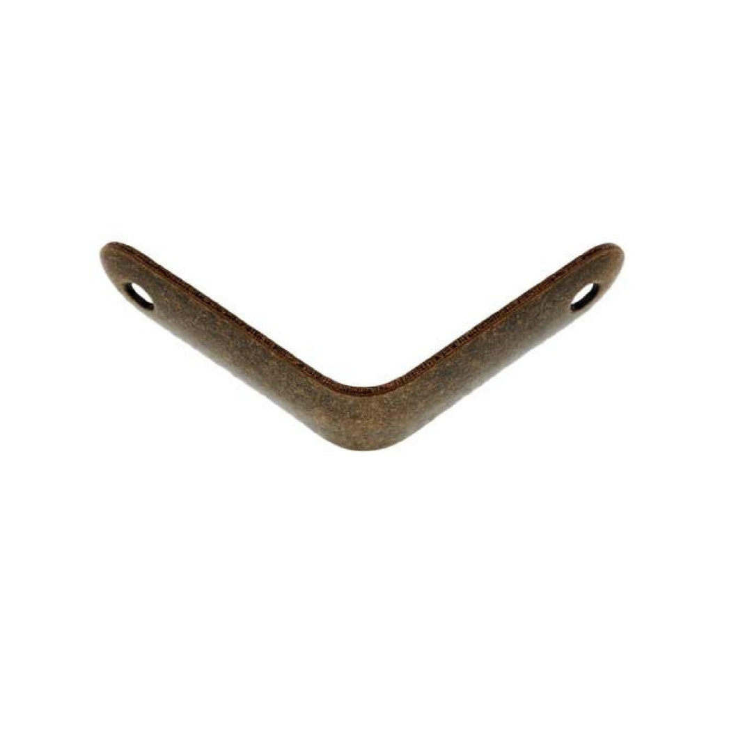 Trunk Edge Clamp - Antique Brass Plated Stamped Steel TRUNK KNEE CLAMP ...