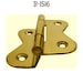 Brass Hinge - Stamped Brass Hoosier Style CABINET HINGE With 3/8 ...