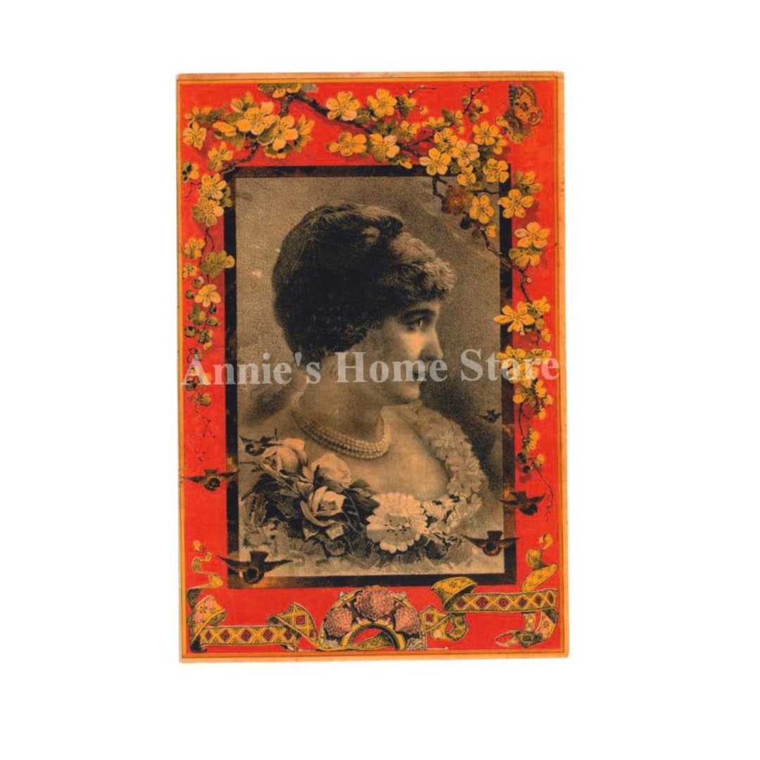 Antique Trunk Print - Victorian Reproduction Print - Etsy