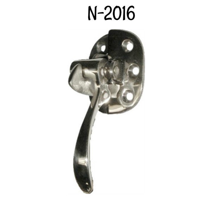 Ice Box Latch right Hand Nickel Plated Cast Brass Icebox | Etsy