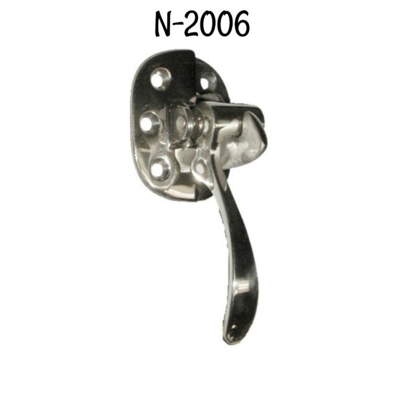 Ice Box Latch left Hand Nickel Plated Cast Brass Icebox Latch - Etsy