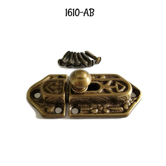 Cabinet Latch Victorian Style Flush Mount CABINET LATCH | Etsy