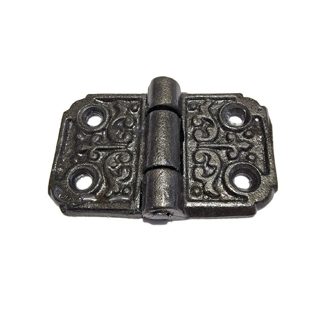 Iron Hinge - Victorian Style Iron Butt Hinge - Decorative Hinge ...