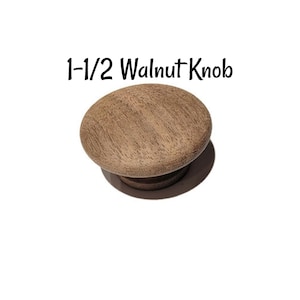 Walnut Knobs - Walnut Furniture Knobs Pulls - Furniture Knob Walnut ...