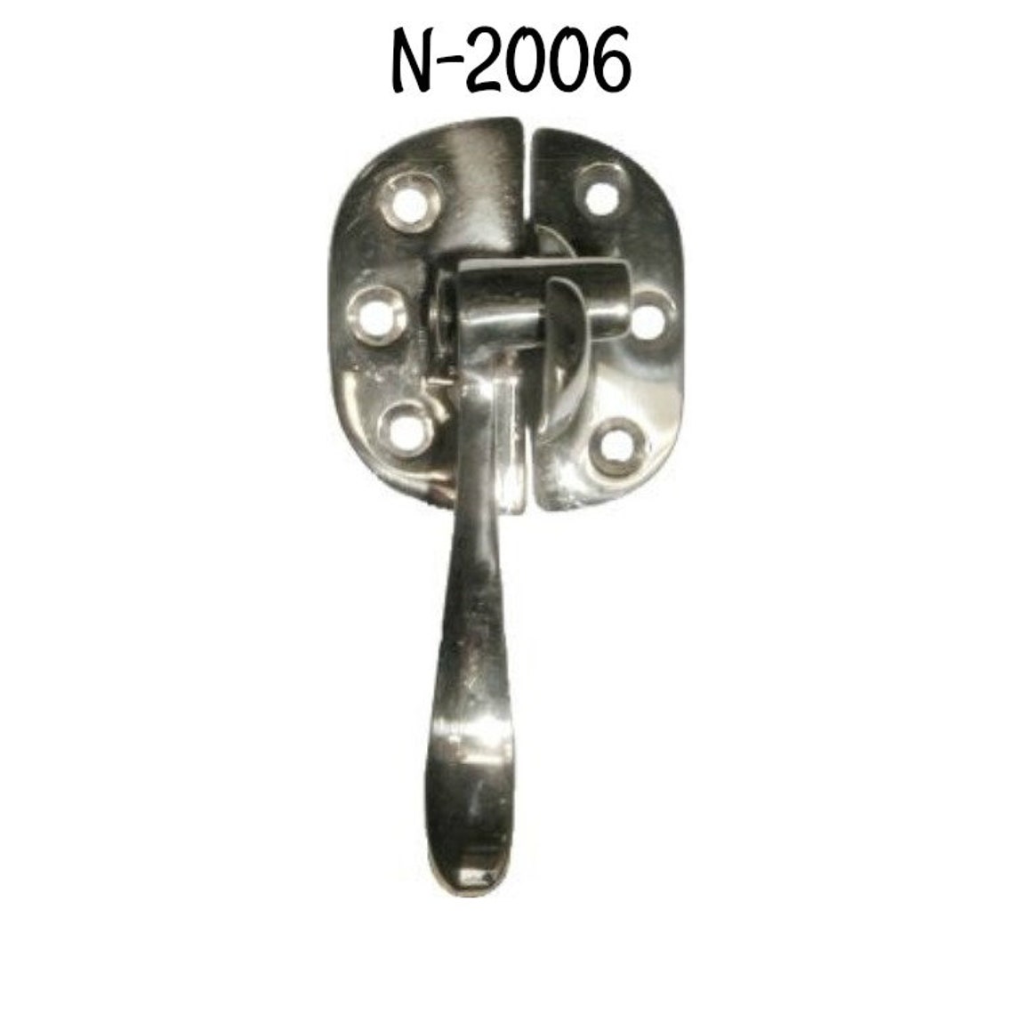 Ice Box Latch left Hand Nickel Plated Cast Brass Icebox Latch - Etsy