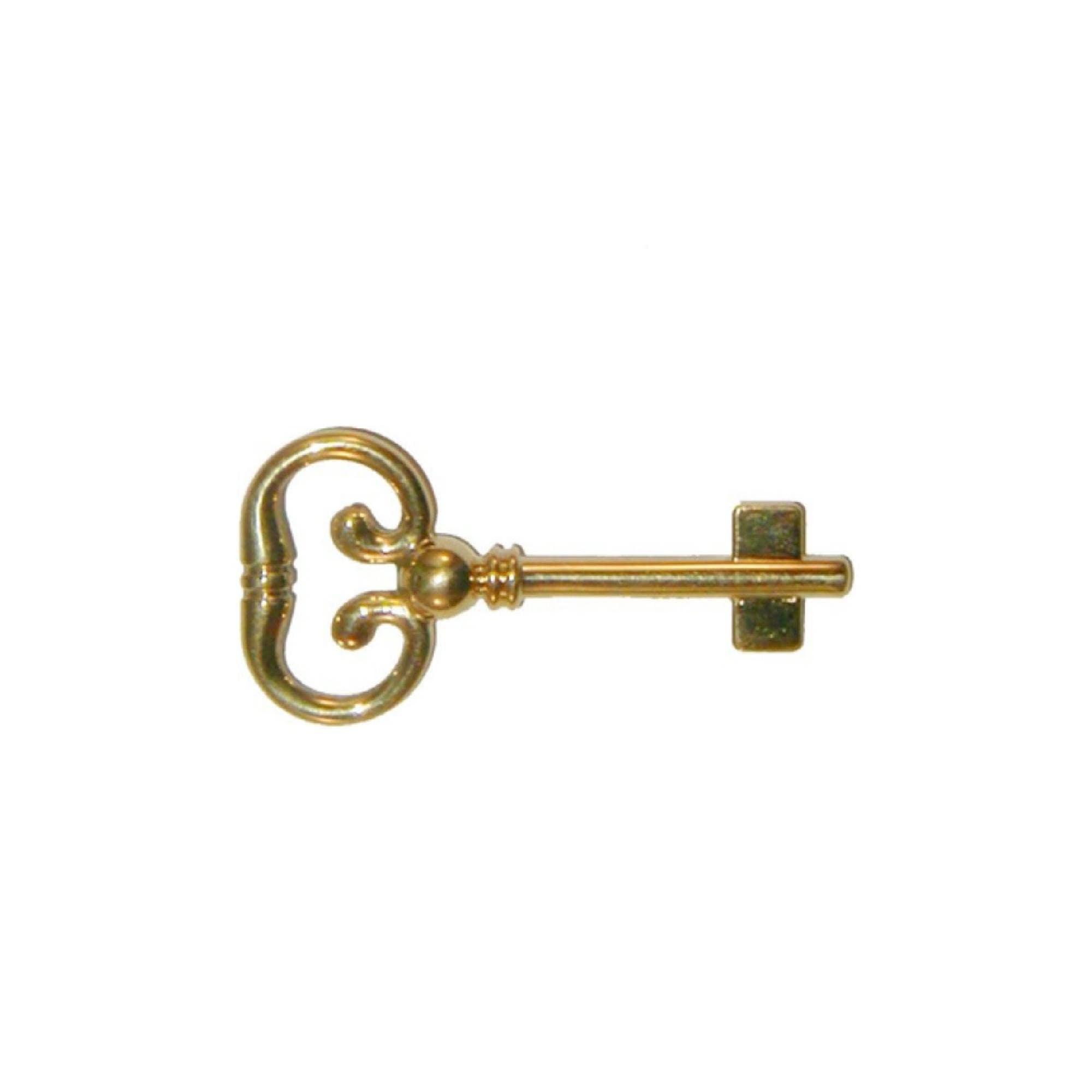 Blank Roll Top Desk Key - Solid Brass Key for Roll Top Desk Lock ...
