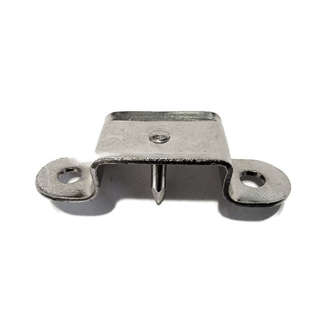 Trunk Handle Loop - Nickel Plated Stamped Steel Open End Style With Pin ...