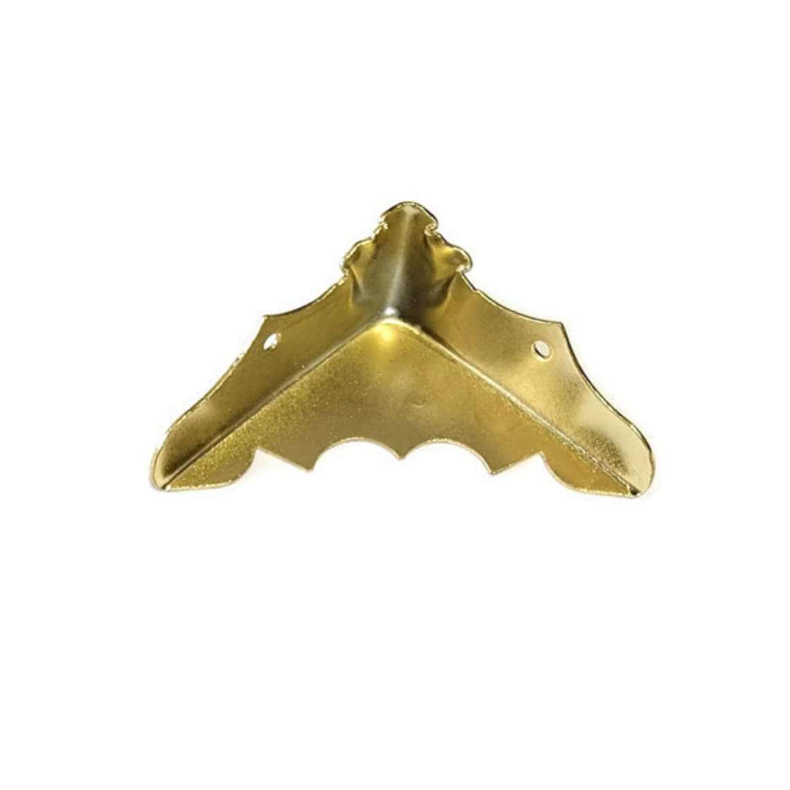 Trunk Corner Brass Plated Stamped Steel Trunk Corner Box - Etsy