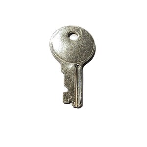 Excelsior 21 Trunk Key - Nickel Plated Steel Replacement Key - Antique ...