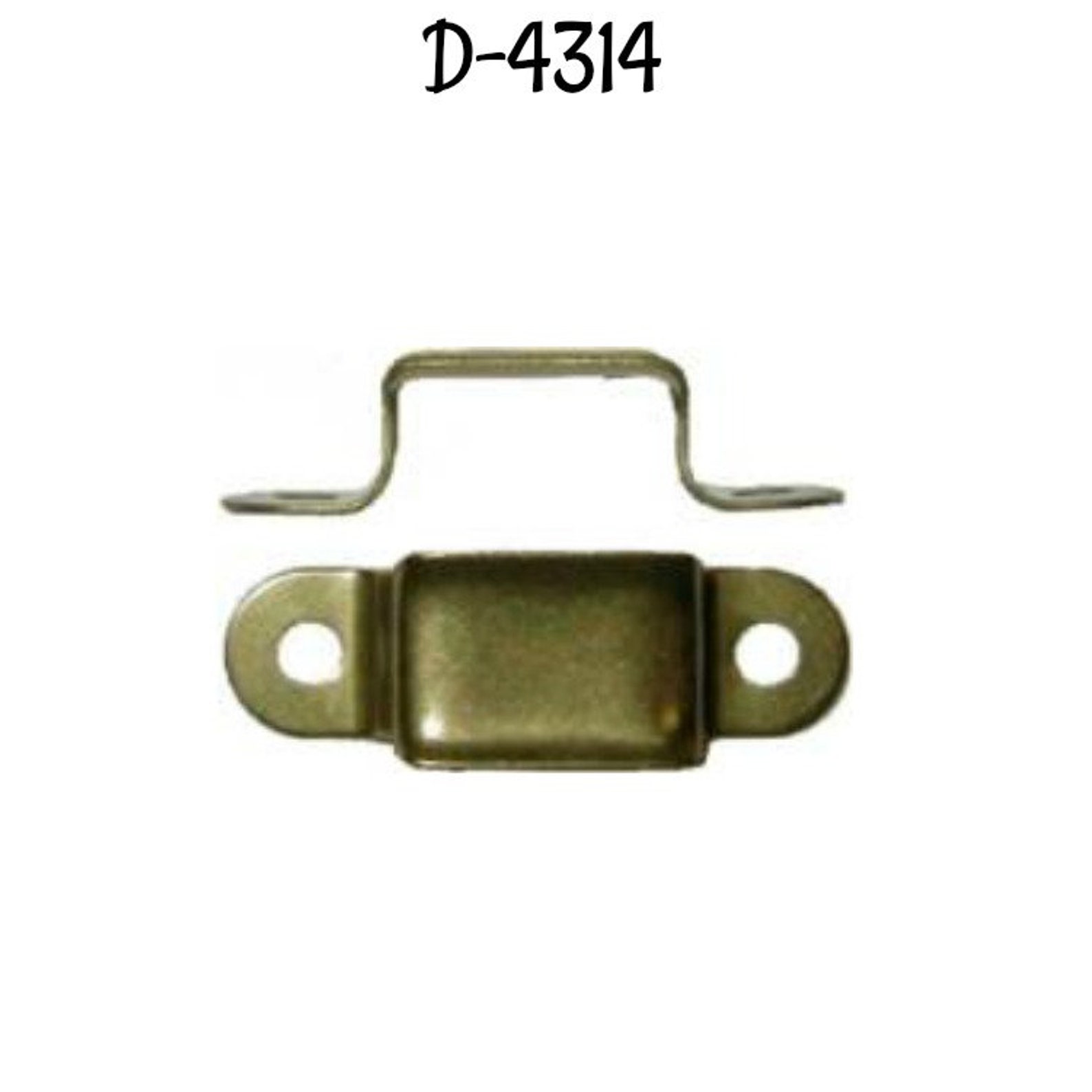 Trunk Handle Loop Brass Plated Stamped Steel Open End Style - Etsy