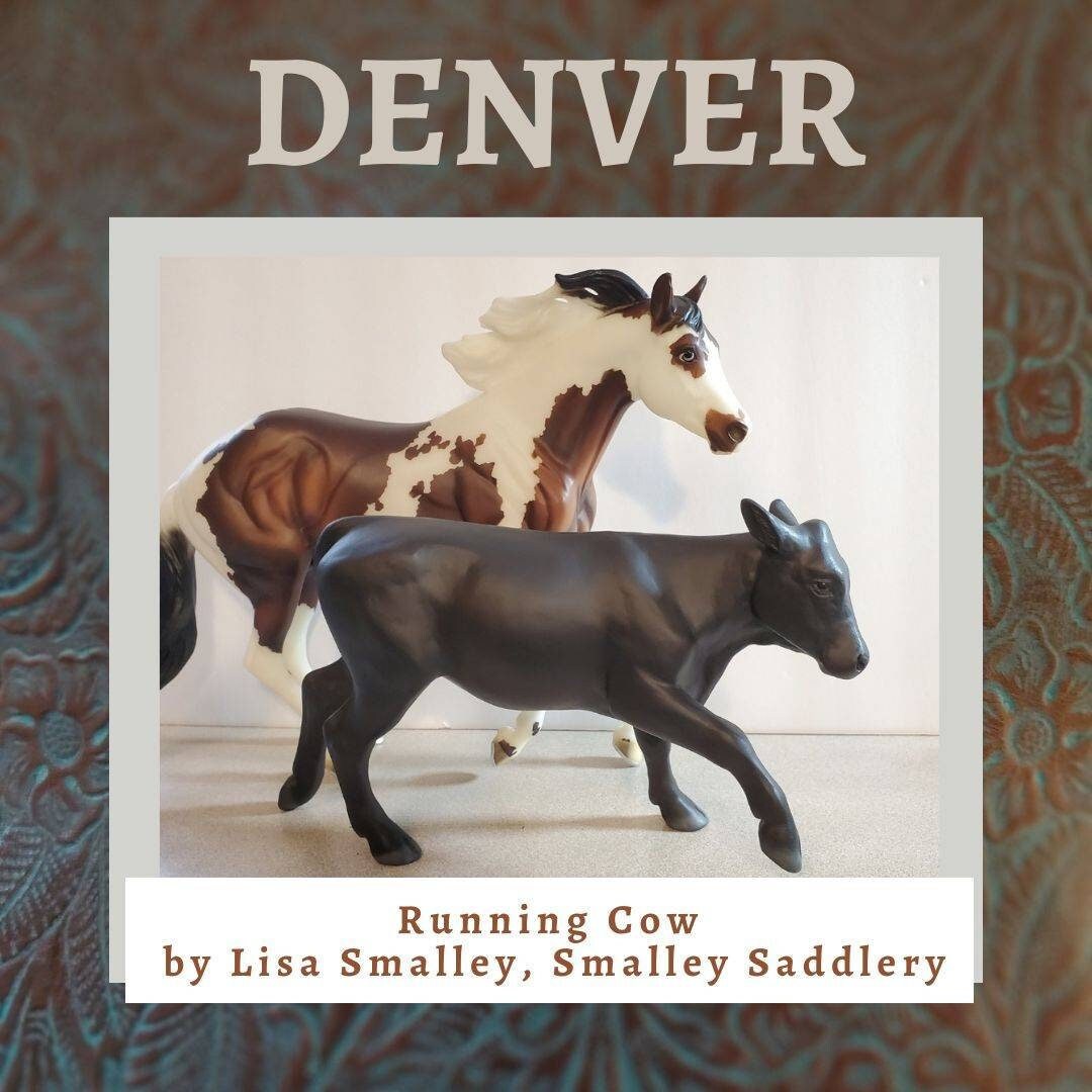 Denver, UNPAINTED WHITE Artist Resin Cow, Sculpture by Lisa Smalley ...