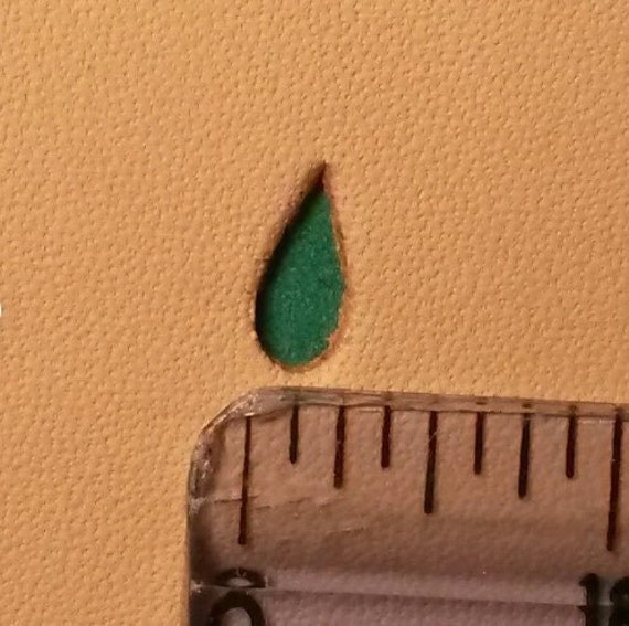 Leather Filigree Punch Set of 2 Raindrop and Wings / - Etsy