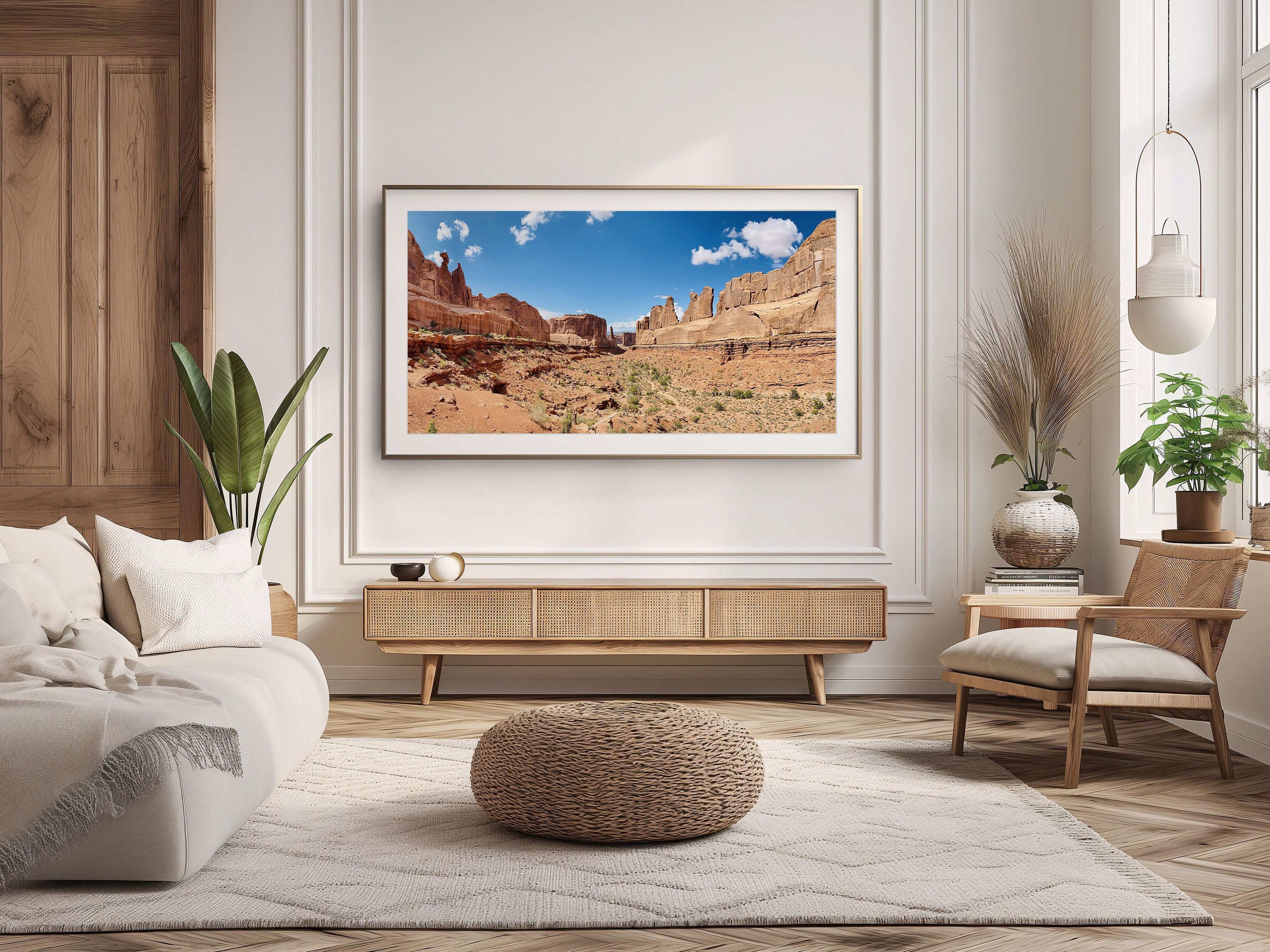 Samsung Frame TV Art // Arches National Park // Desert Photo // Samsung ...