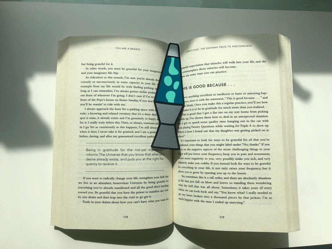 Groovy Glow: Lava Lamp Bookmark With a Chill, Retro Vibe - Etsy