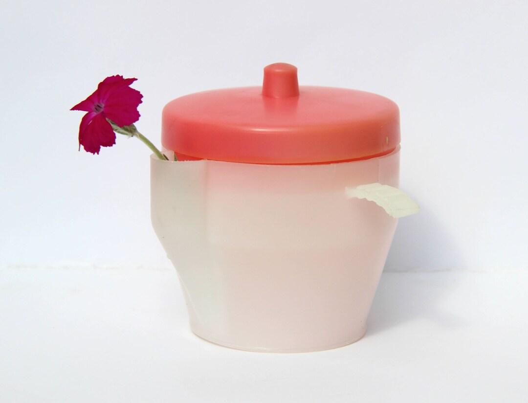 70s Soviet Vintage Sugar Shaker Retro Sugar Basin Plastic Kitchen Decor ...