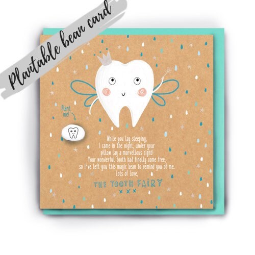 Handmade Tooth Fairy Card Tooth Fairy Letter Letter From the - Etsy Canada