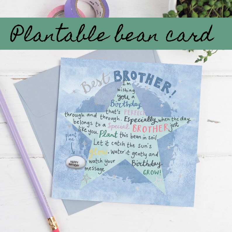 Handmade Brother Birthday Card Birthday Card for Himhappy - Etsy UK