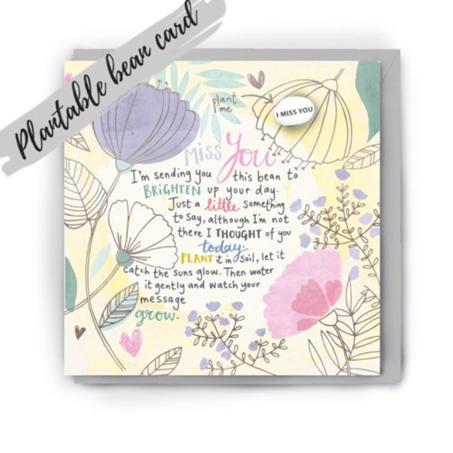 Handmade I Miss You Card I Miss You Card Cards Greeting - Etsy UK