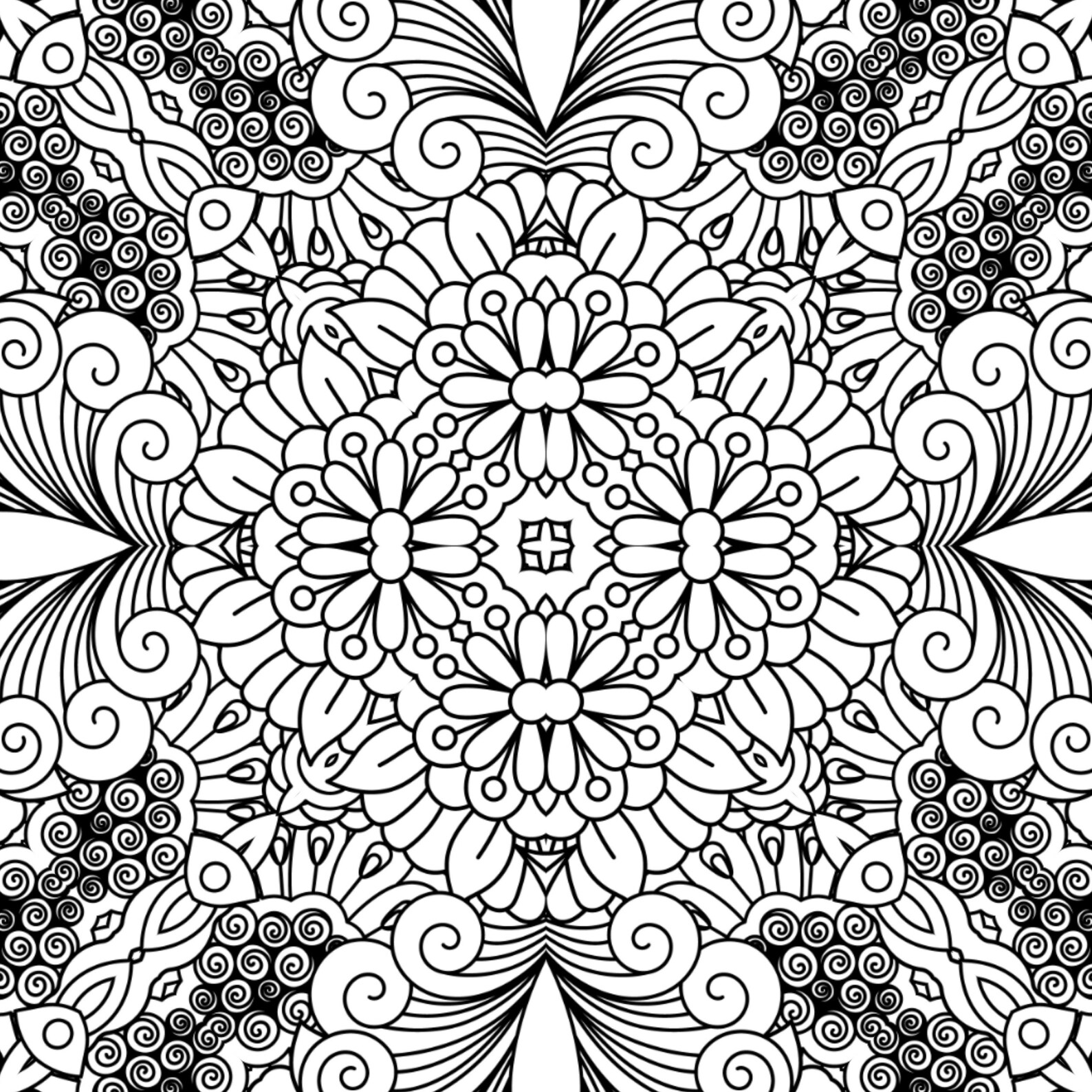 20 Printable Mandala Coloring Pages | Adulting Coloring, Coloring Cards ...
