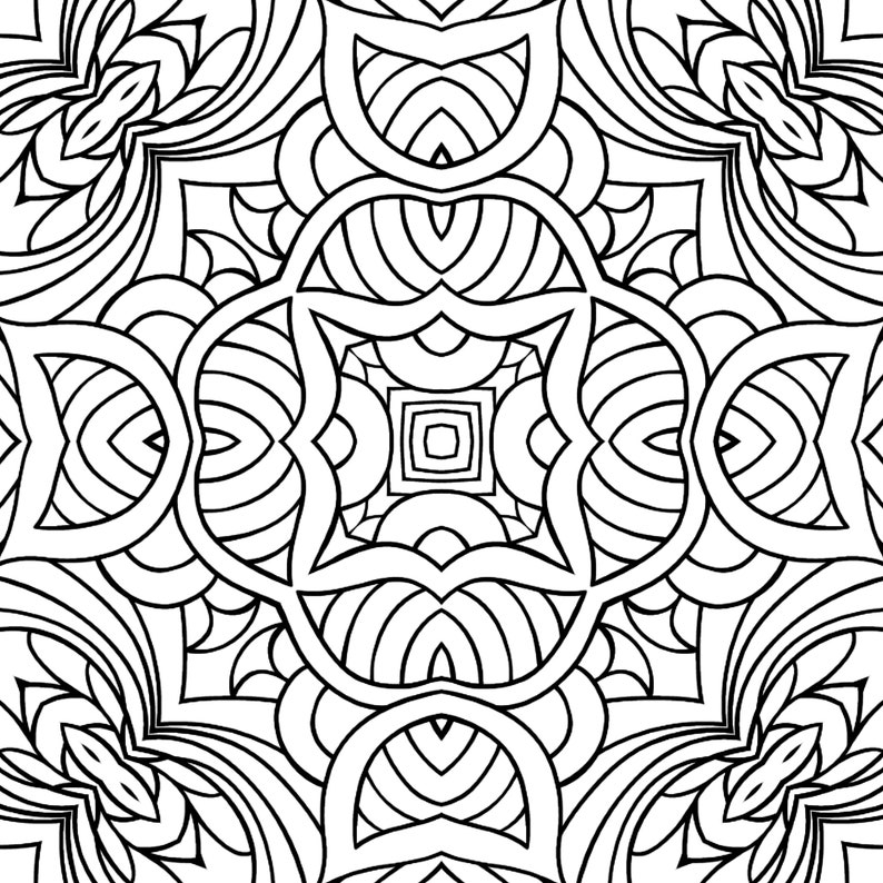 20 Printable Mandala Coloring Pages | Adulting Coloring, Coloring Cards ...