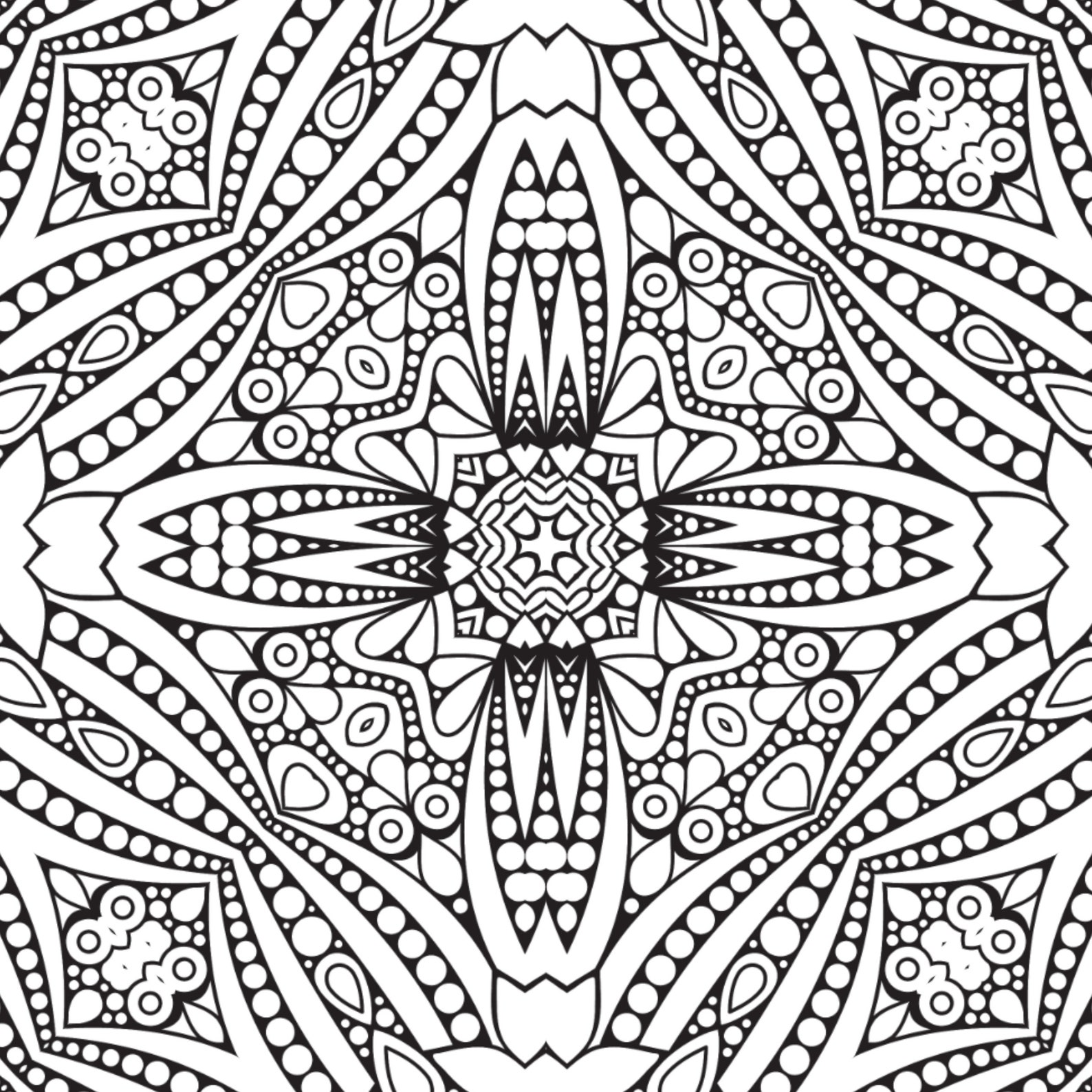 20 Printable Mandala Coloring Pages Adulting Coloring - Etsy