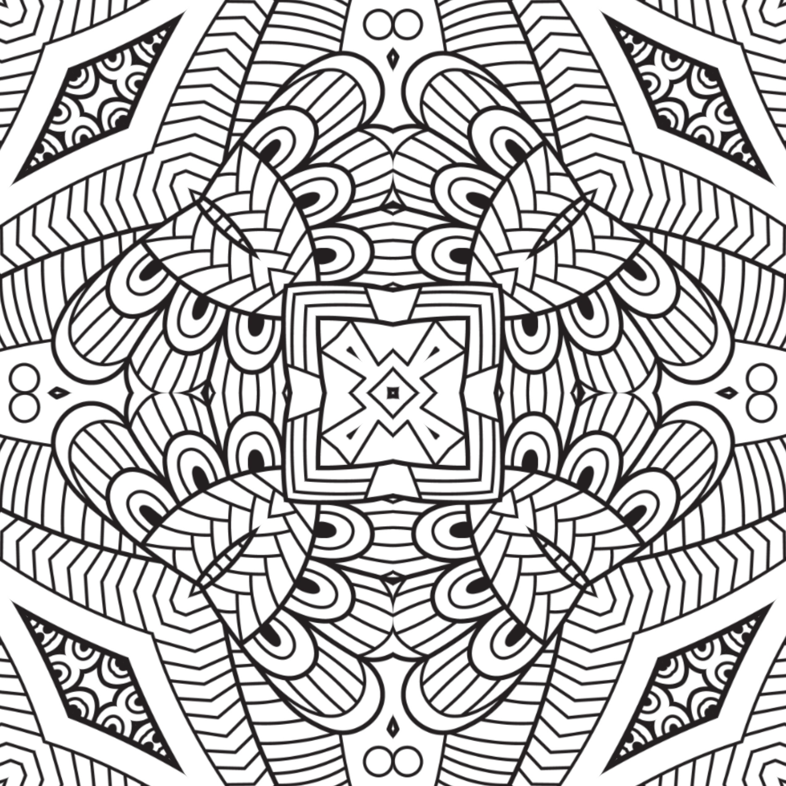 20 Printable Mandala Coloring Pages | Adulting Coloring, Coloring Cards ...