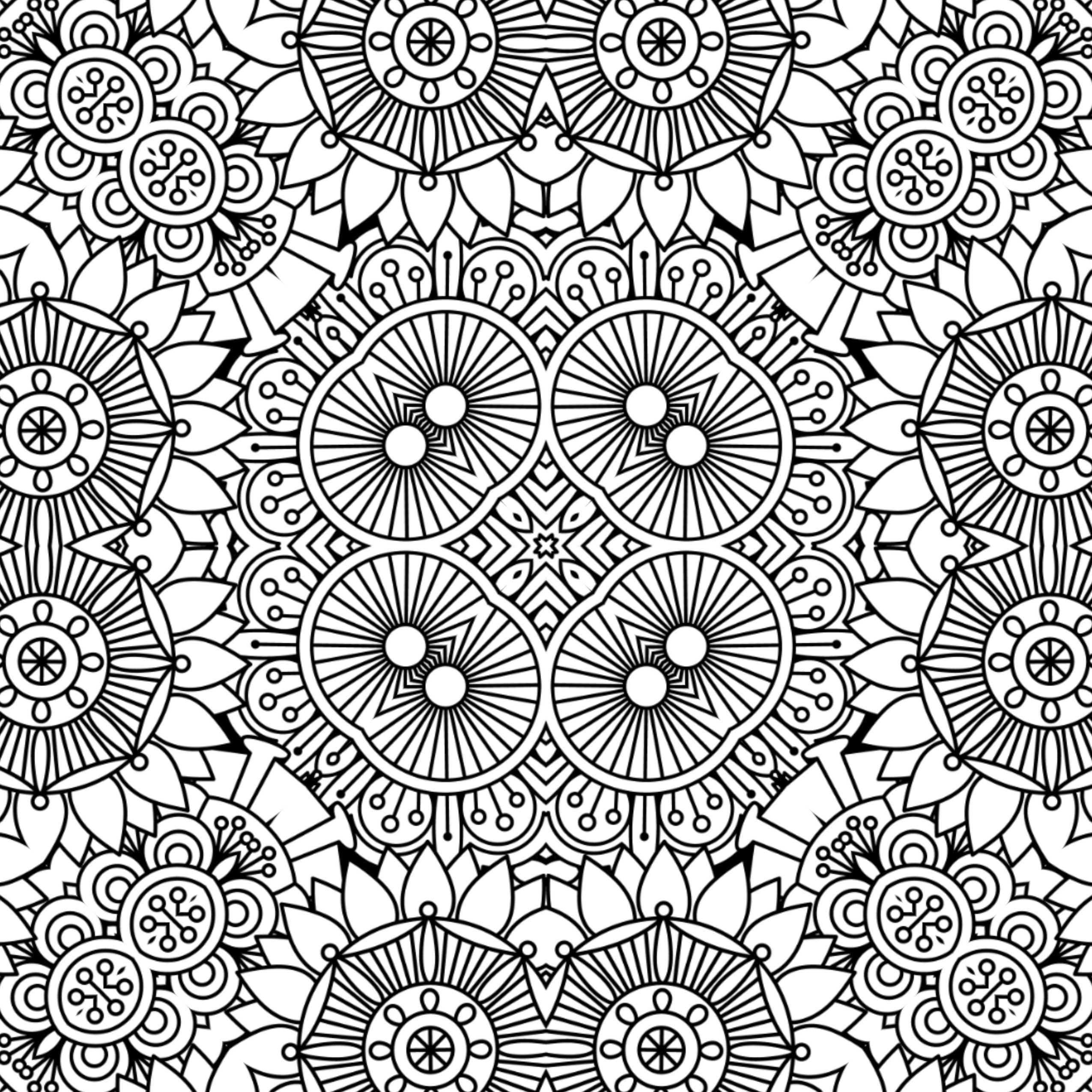 20 Printable Mandala Coloring Pages | Adulting Coloring, Coloring Cards ...