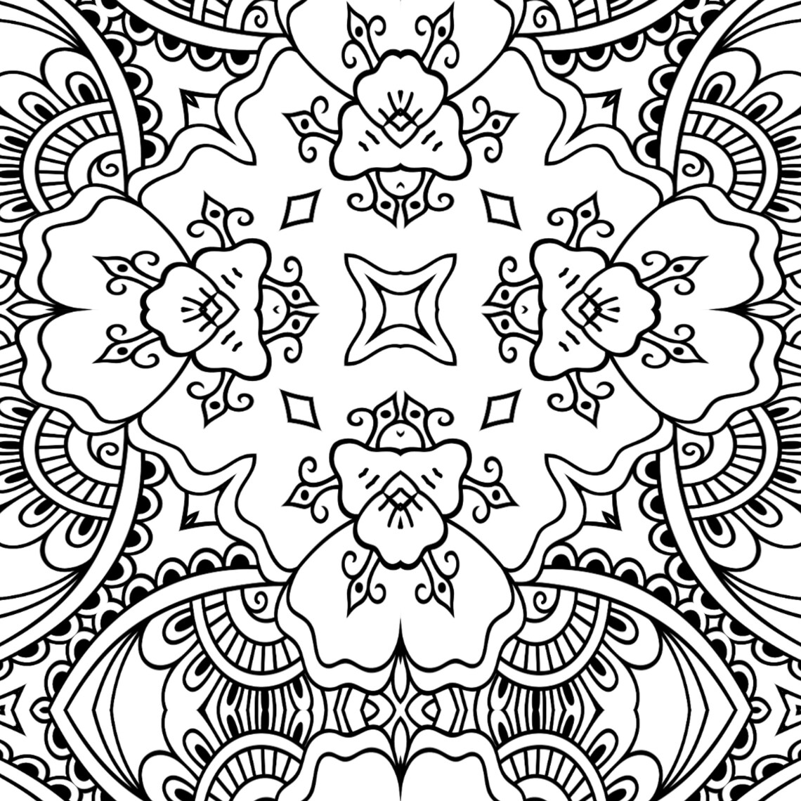 20 Printable Mandala Coloring Pages Adulting Coloring, Coloring Cards ...