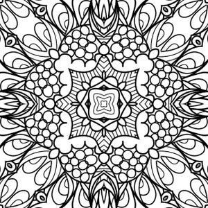 20 Printable Mandala Coloring Pages | Adulting Coloring, Coloring Cards ...