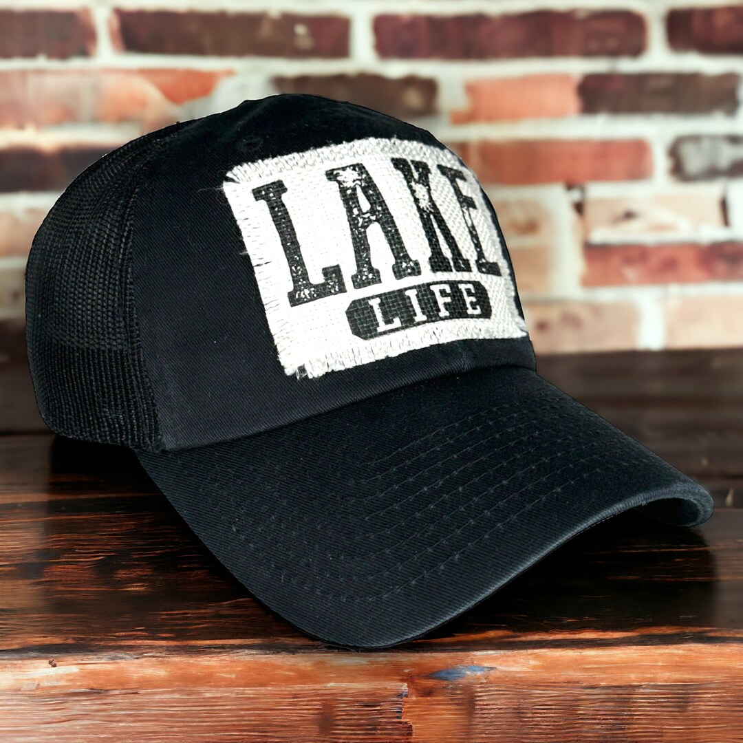 Lake Life Hat for Women Low Profile Unstructured Trucker Hat With ...
