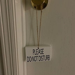 Please Do Not Disturb Sign to Hang on Office Door or Anywhere - Etsy