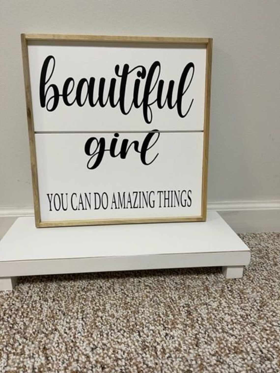 Girl Sign Beautiful Girl Sign Teen Girl Girl Nursery Girl | Etsy