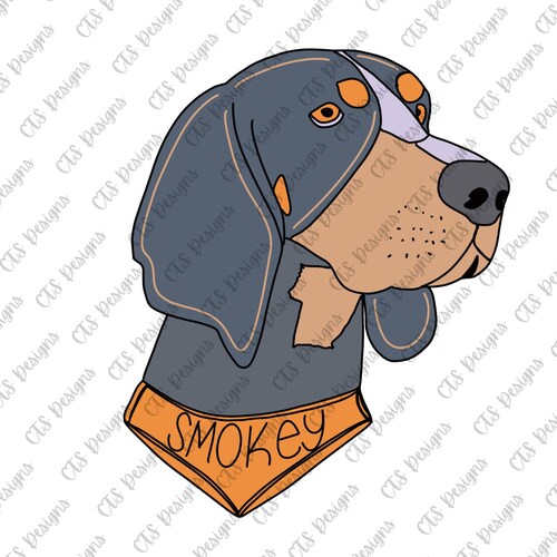 Smokey Tennessee Handdrawn PNG TN Cute Tn Design Home - Etsy