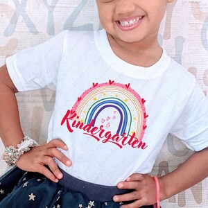 Kindergarten Rainbow PNG |princess | Kindergarten Back to School | Back ...