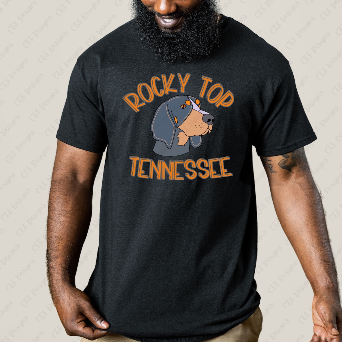Rocky Top Tennessee Smokey Handdrawn PNG TN Cute Tn Design - Etsy