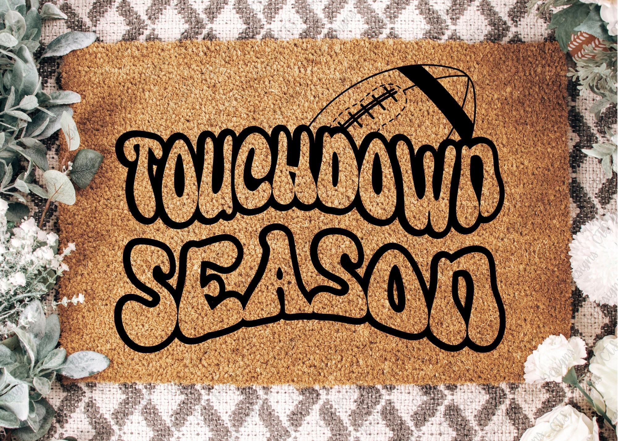 Touchdown Season PNG SVG | Football Lover | Football | Welcome Design ...